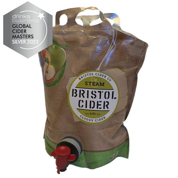 STEAM Cloudy Cider (2 x 3Ltr & 4 x 3Ltr) - Bristol Cider