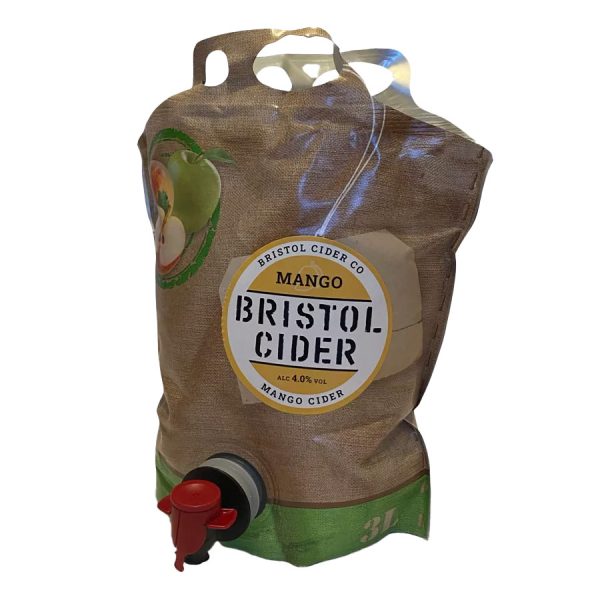 3Ltr MANGO Cider (2's & 4's) - Bristol Cider